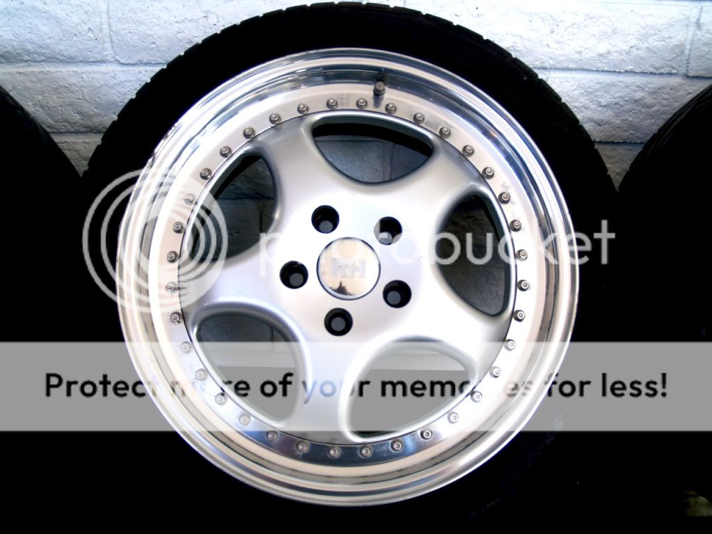RH ZW1 Wheels. Two piece, 17", Staggered, with Adapters. | VW Vortex ...