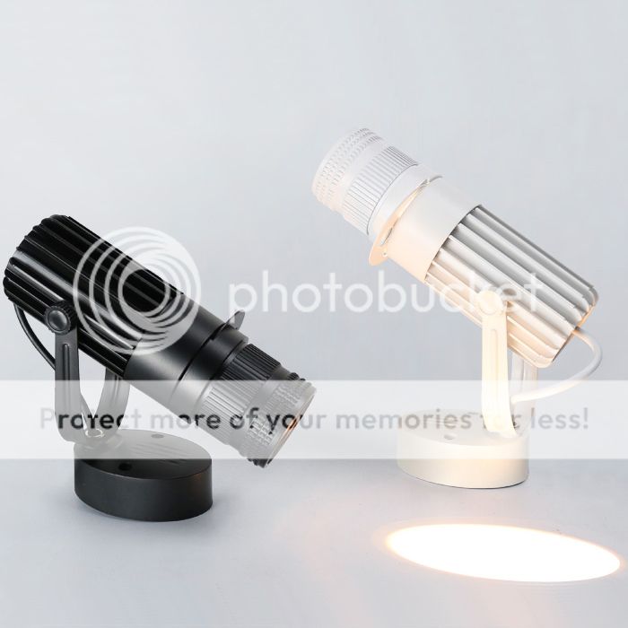 LED COB Ceiling Light Picture Spotlight Focus Lamp Adjustable Aperture ...