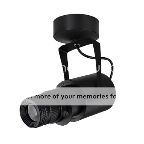 LED COB Ceiling Light Picture Spotlight Focus Lamp Adjustable Aperture ...